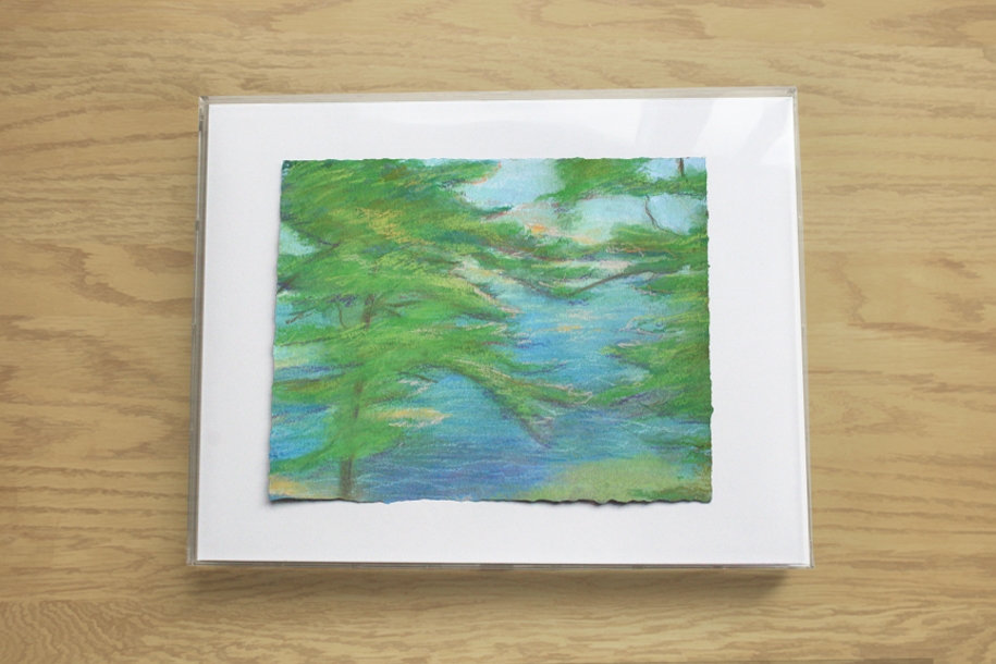 Watercolor & Pastel, Carmel Trees | M E C R E A T E S