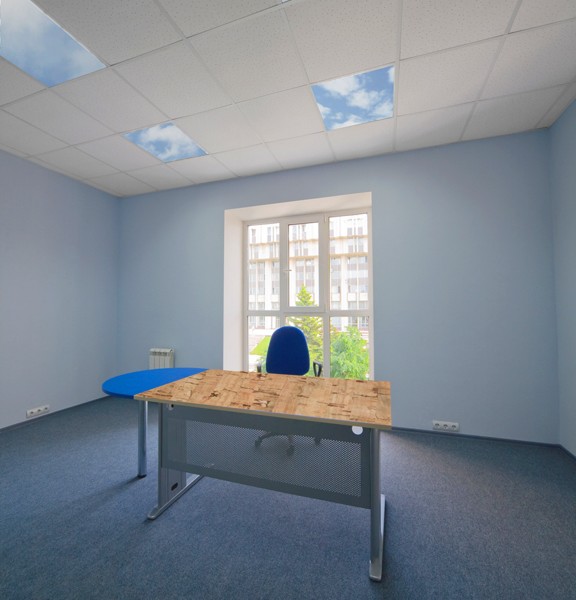 Clouds Accoustic Ceiling Tile Wraps | M E C R E A T E S