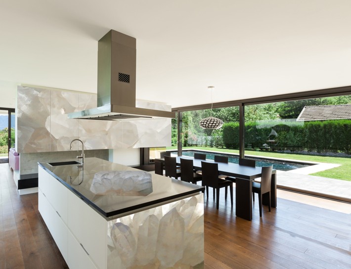Crystal Art Kitchen Counter and Placemats | M E C R E A T E S