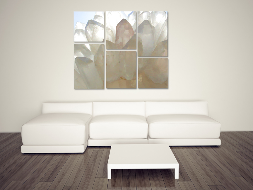 Crystal Canvas Arrangement | M E C R E A T E S