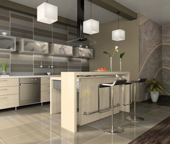 Metal Inspired Kitchen Cabinet Wraps | M E C R E A T E S