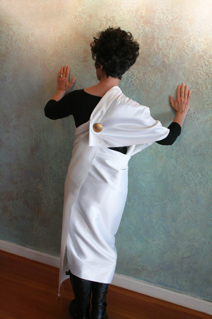 CUSTOMIZABLE VISUAL: Satin Wrap, Fashion Button, 9 | M E C R E A T E S